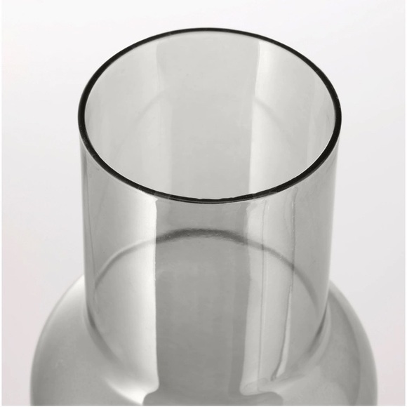 IKEA | Accents | Ikea Smoked Glass Vase | Poshmark